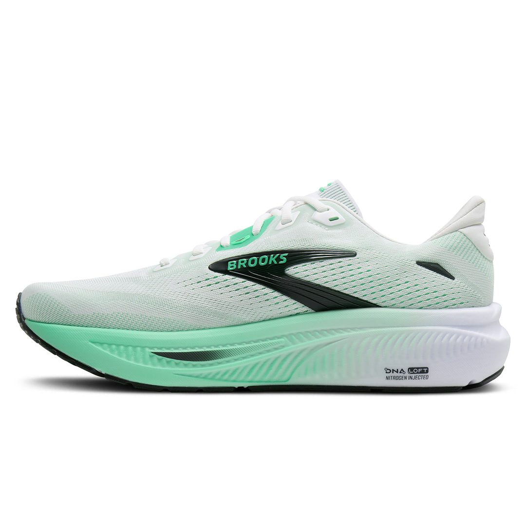 Brooks Ghost 18 Mens | White/spring Bud/spruce – Alexandra Sports