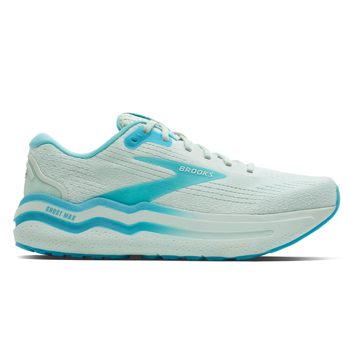Brooks Ghost Max 2 Mens | Honey Dew/blue/white – Alexandra Sports