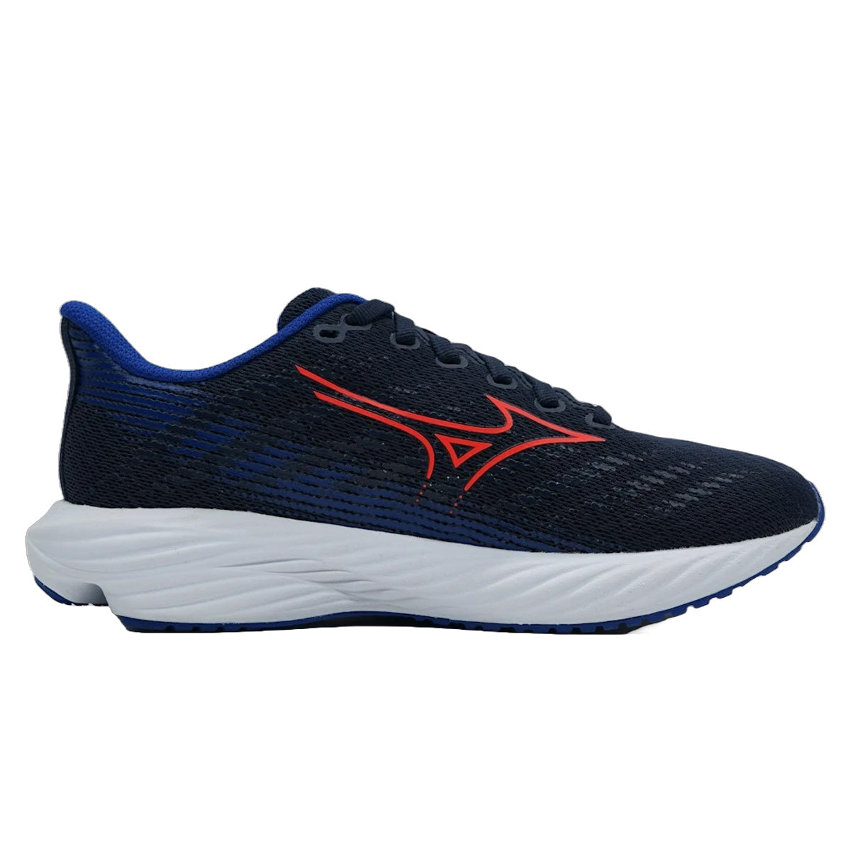 Mizuno Enerzy Rider Junior | Peacoat/mizuno Ignition Red/reflex Blue ...