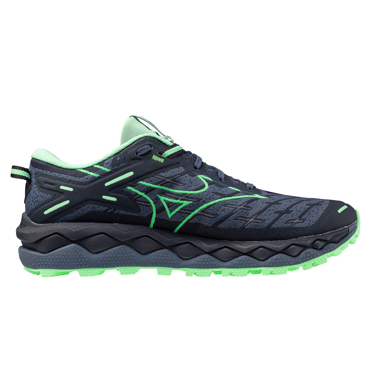Mizuno Wave Mujin 10 Mens | Vintage Indigo/neo Mint/india Ink ...