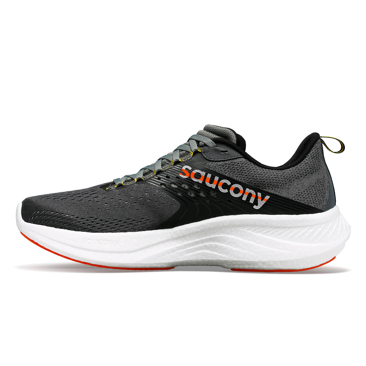 Saucony Ride 17 Mens Running Shoes Shadow pepper Alexandra Sports